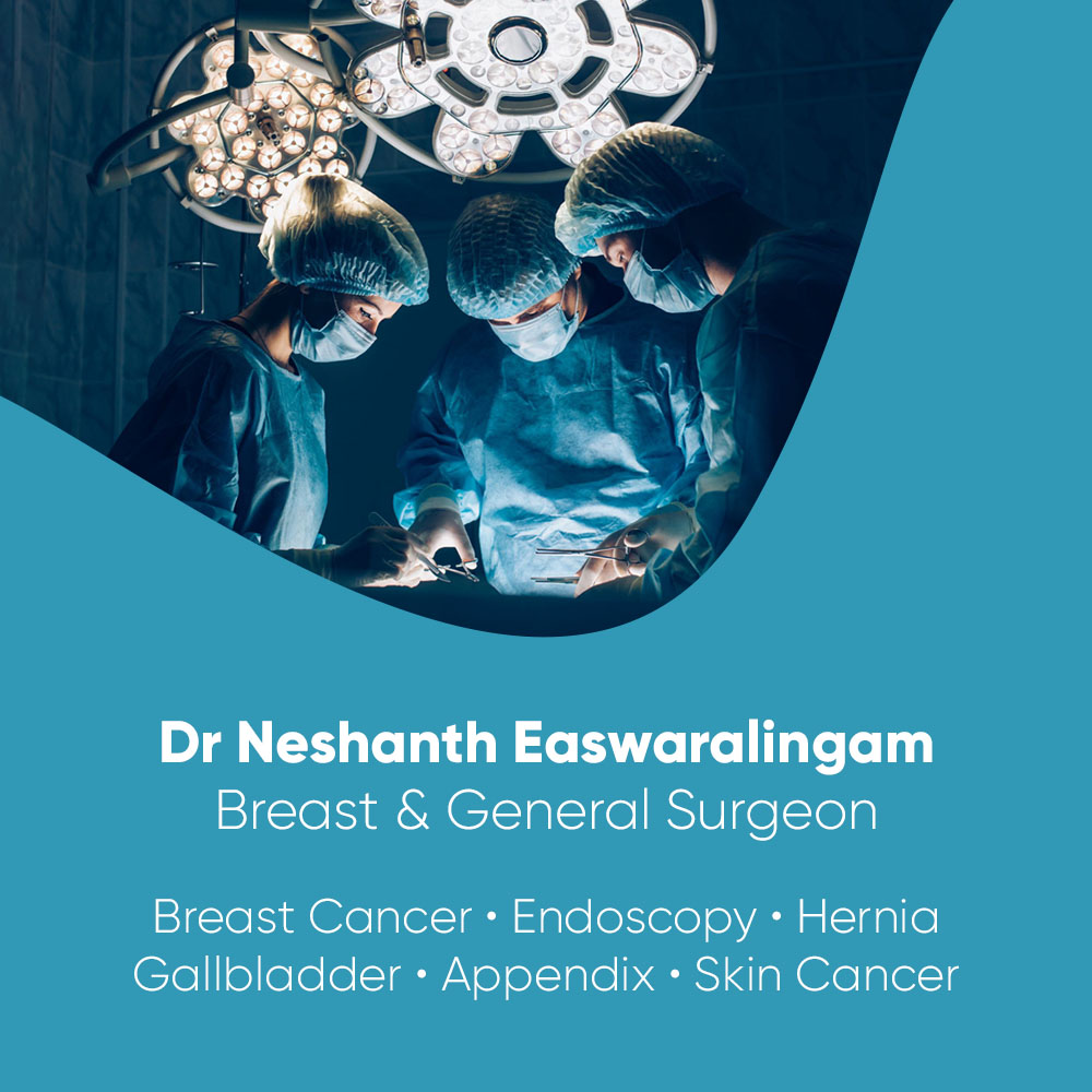 Dr Nesh Easwaralingam - Breast & General Surgeon Sydney